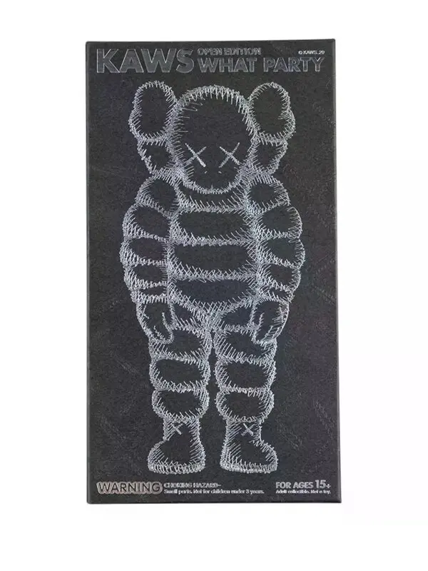 KAWS What Party Figure - Black