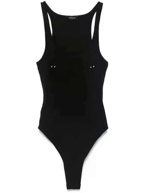 MUGLER Pierced Bodysuit