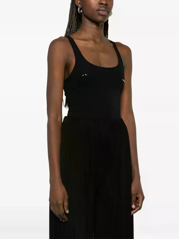 MUGLER Pierced Bodysuit
