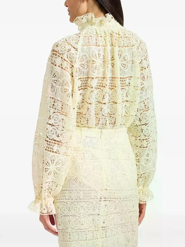La DoubleJ Ruffled Blouse