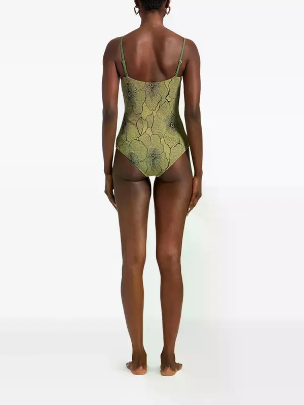 La DoubleJ Floral Print Swimsuit
