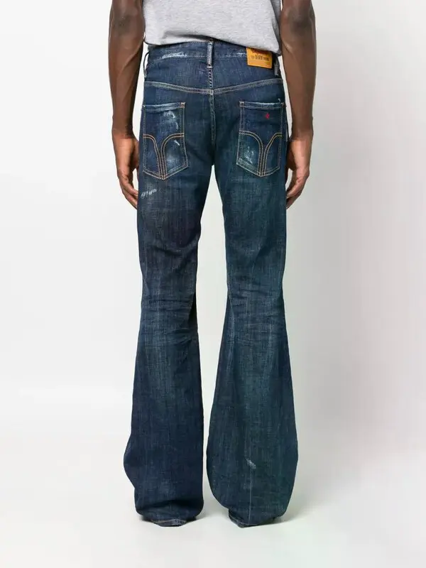 Dsquared2 Mid-rise Flared Jeans