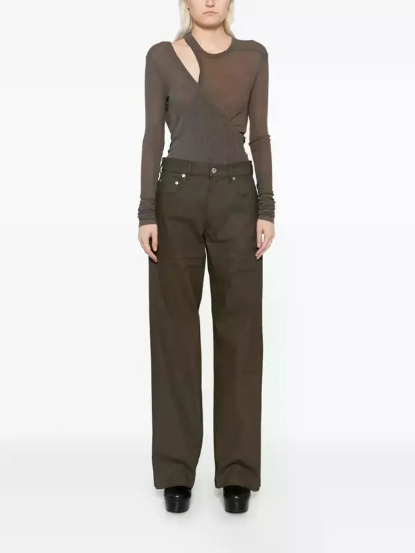 Rick Owens Geth Wide Leg Jeans