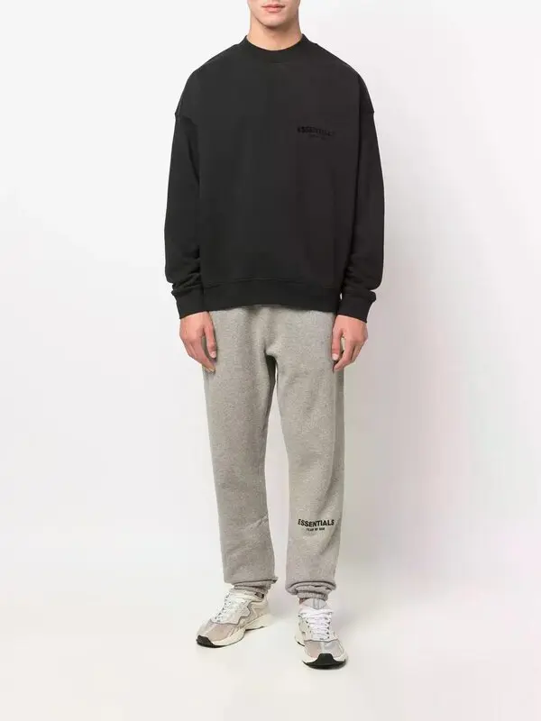 Fear Of God Logo-print Track Pants - Grey