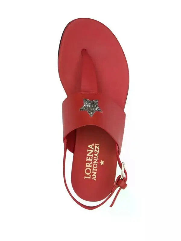 Lorena Antoniazzi Studded Flat Sandals