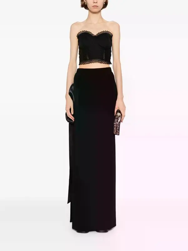 ISABEL SANCHIS Flared Skirt With Side Slit