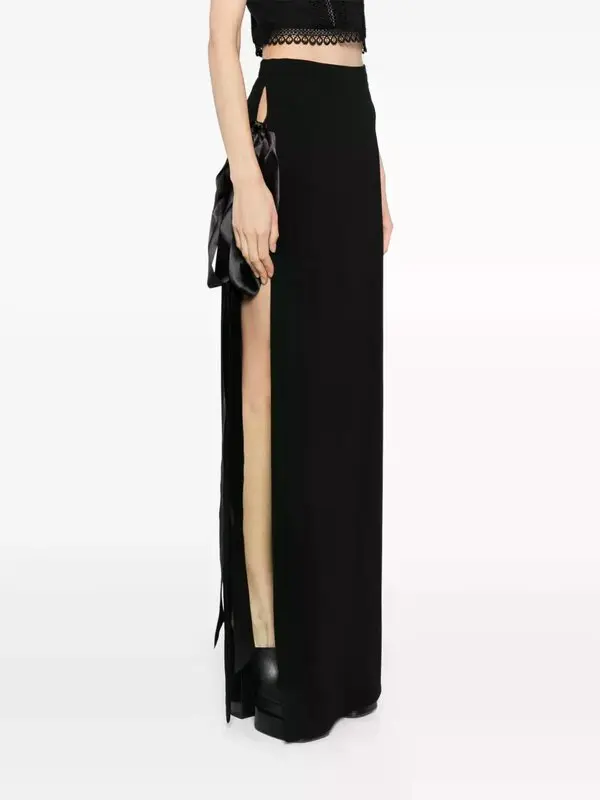 ISABEL SANCHIS Flared Skirt With Side Slit