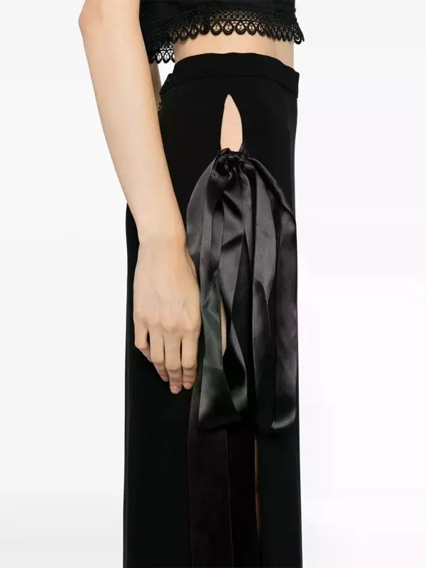 ISABEL SANCHIS Flared Skirt With Side Slit