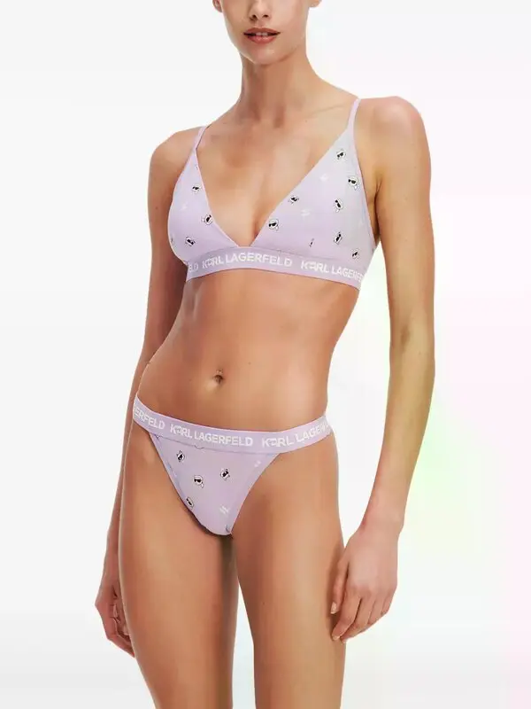 Karl Lagerfeld Ikon 2.0 Padded Bralette