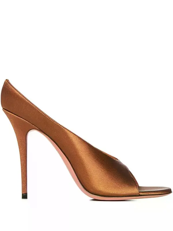 Amina Muaddi 105mm Anok Peep-toe Sandals