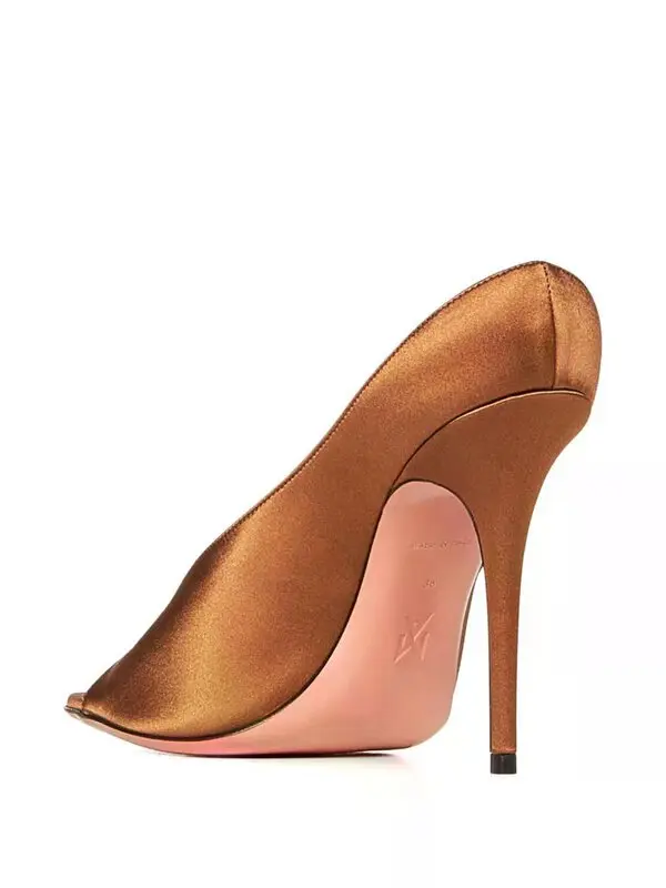 Amina Muaddi 105mm Anok Peep-toe Sandals