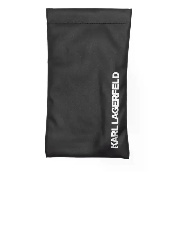 Karl Lagerfeld Logo-print Aviator Sunglasses