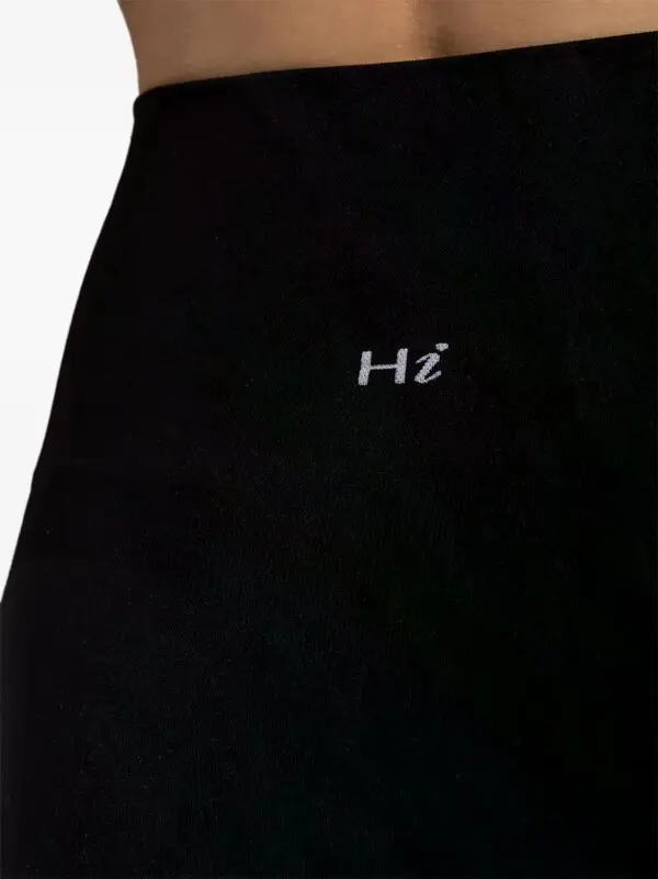 HEIST High-waisted Knee-length Shorts