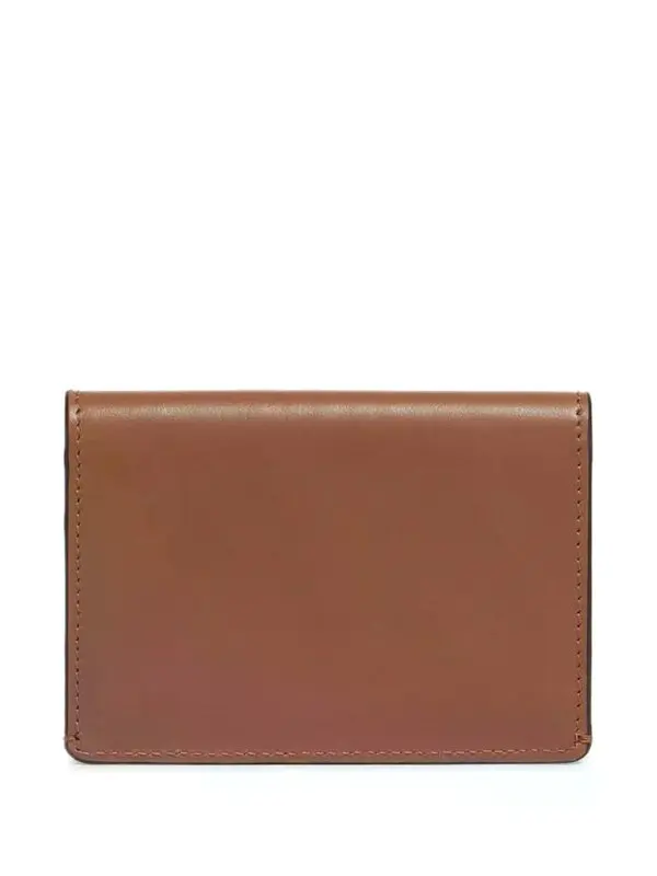 Marni Leather Cardholder - Brown