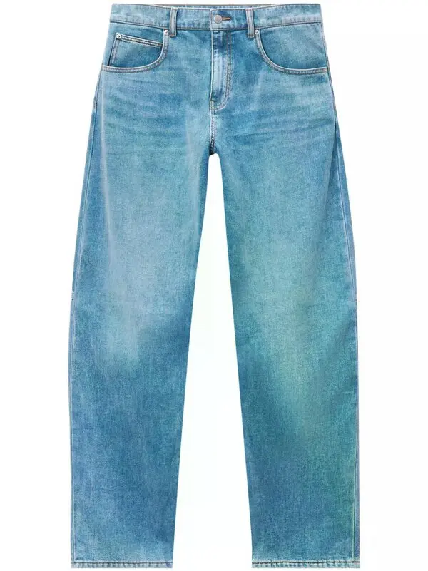 Alexander Wang Low-rise Wide-leg Jeans