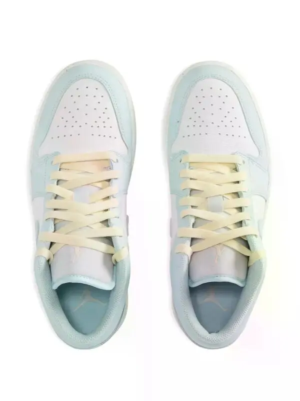 JORDAN Air Low Leather Sneakers - White