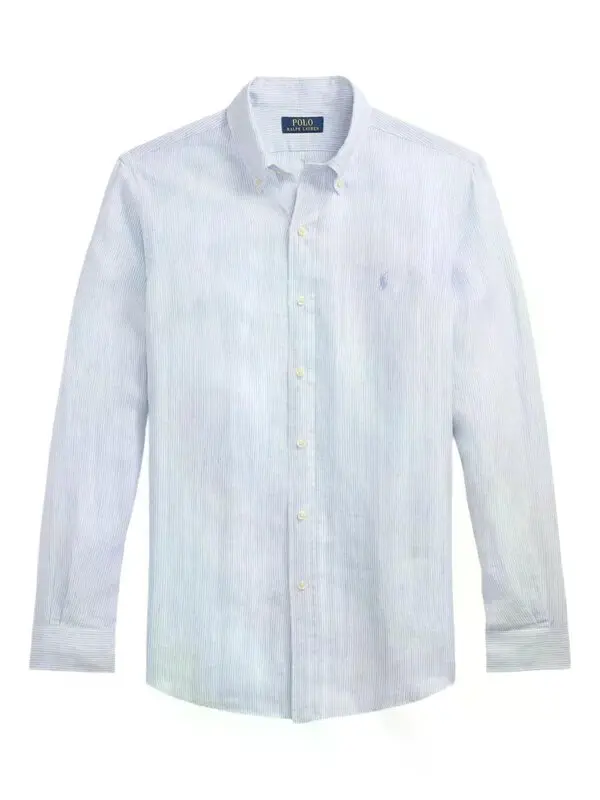 Polo Ralph Lauren Striped Button-down Shirt - Blue