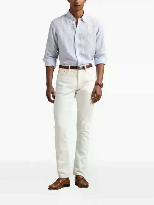 Polo Ralph Lauren Striped Button-down Shirt - Blue