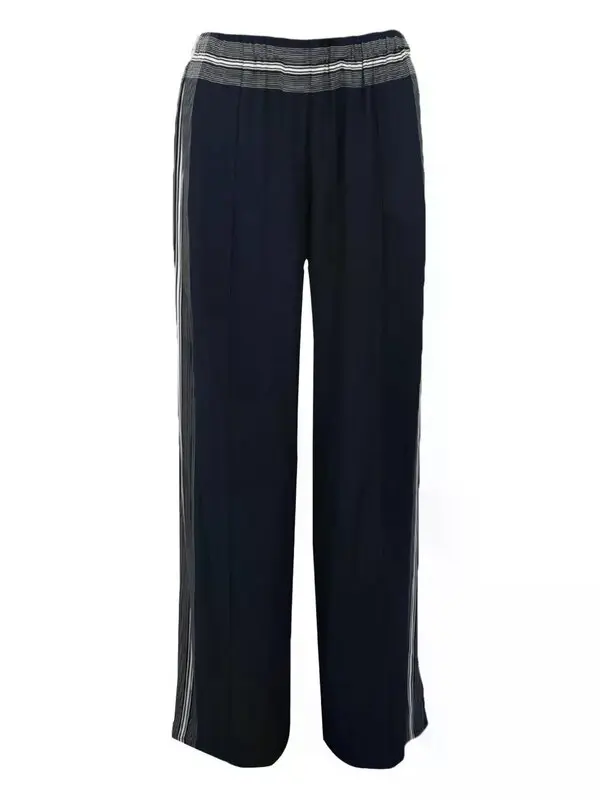 Vince Elasticated Waist Trousers With Side Stripes
