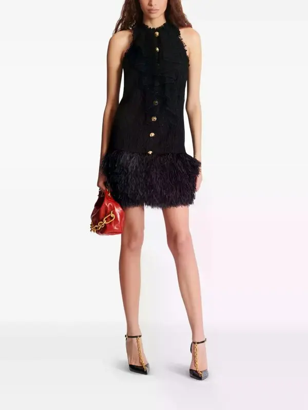 Balmain Lace-embellished Dress