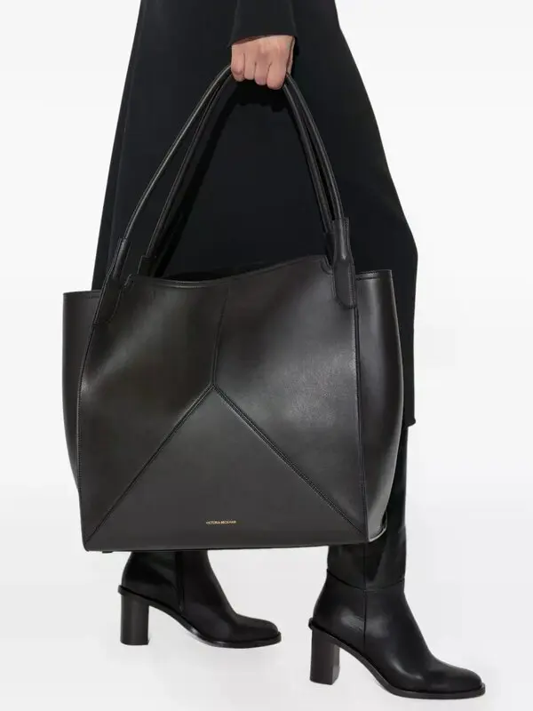 Victoria Beckham Leather Tote Bag - Black
