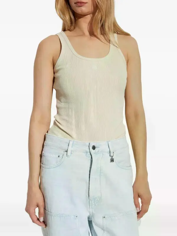 Amiri Ribbed Sleeveless Tank Top