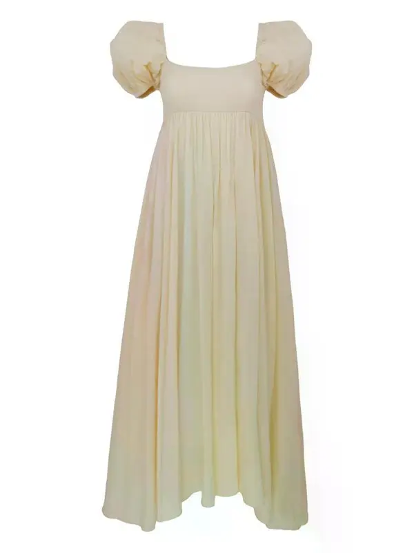 Azeeza Puff-sleeve Maxi Dress