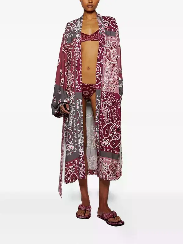 Attico Bandana-print Kimono