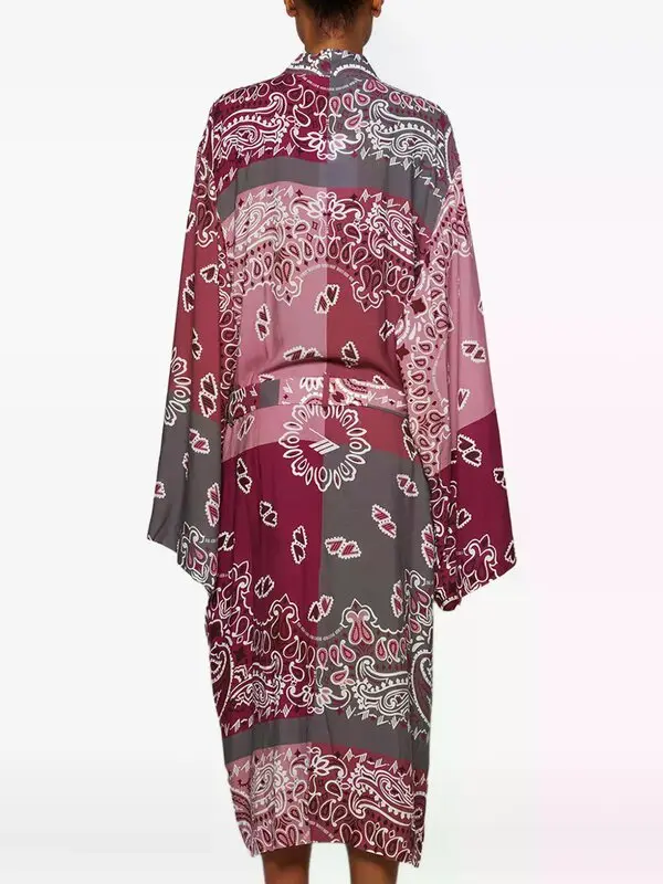 Attico Bandana-print Kimono