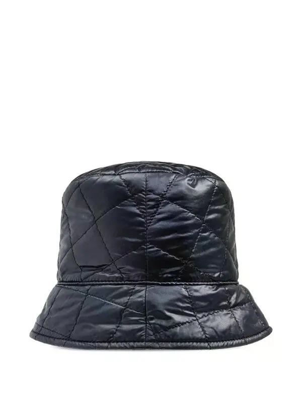 Moncler Quilted Bucket Hat - Blue