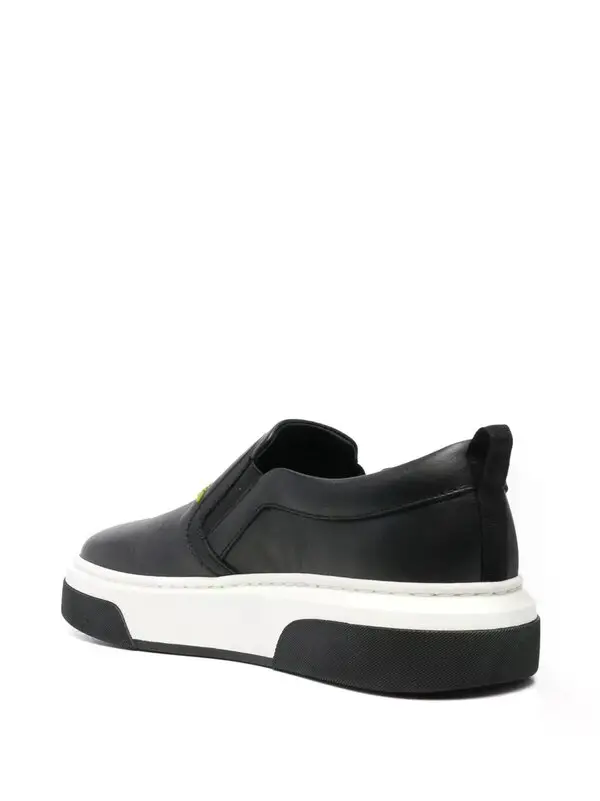 FERRAGAMO Cassina Leather Low-top Sneakers