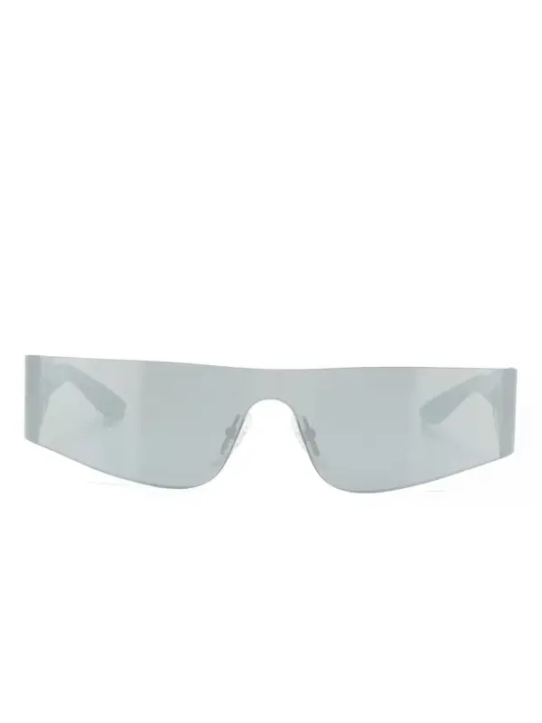 Balenciaga Rimless Shield Sunglasses