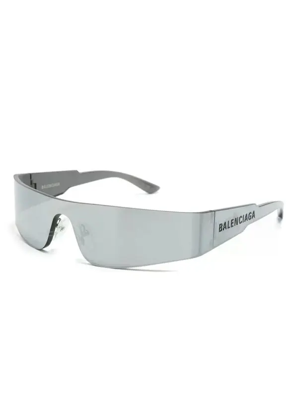 Balenciaga Rimless Shield Sunglasses