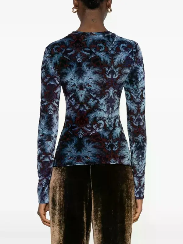 Etro Crew-neck Top - Blue