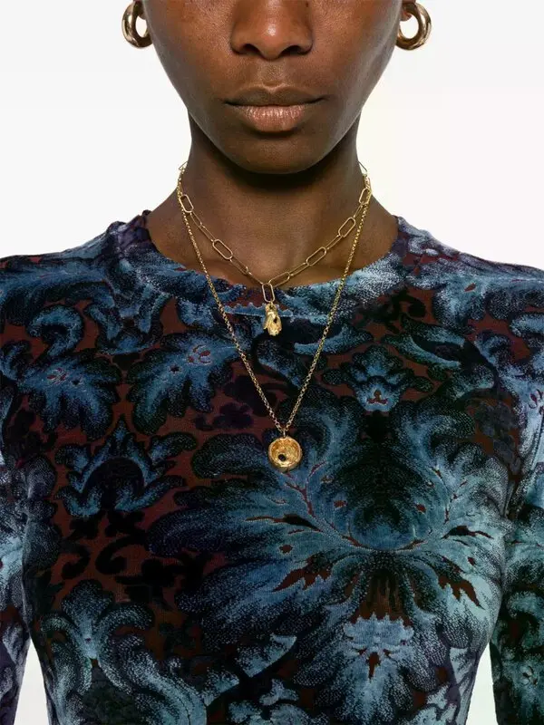 Etro Crew-neck Top - Blue