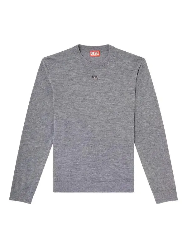DIESEL® K-valiam Long-sleeved Logo Sweater