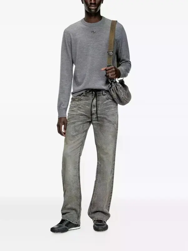 DIESEL® K-valiam Long-sleeved Logo Sweater