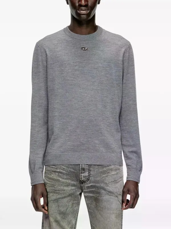 DIESEL® K-valiam Long-sleeved Logo Sweater