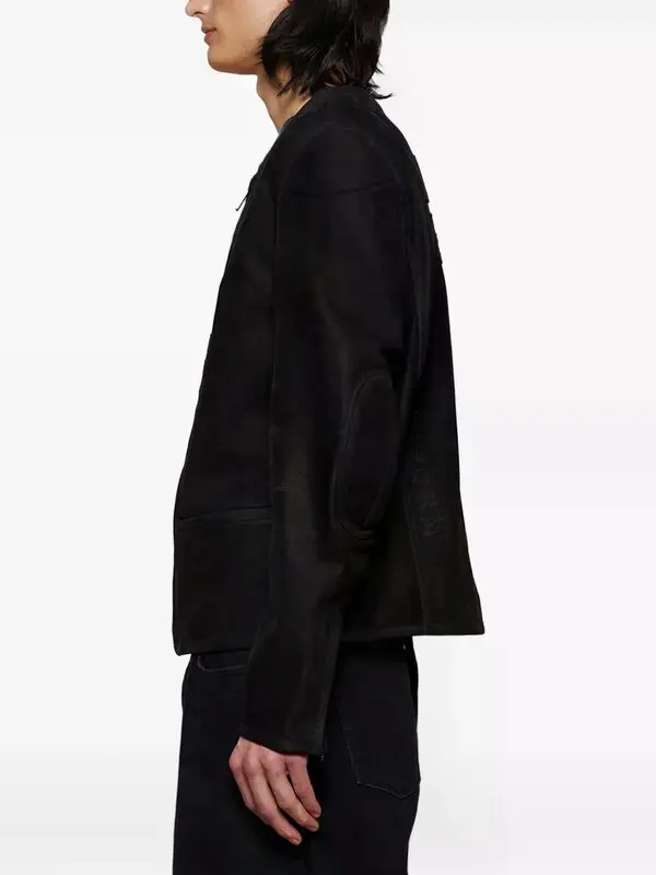 032C Thistles Leather Jacket