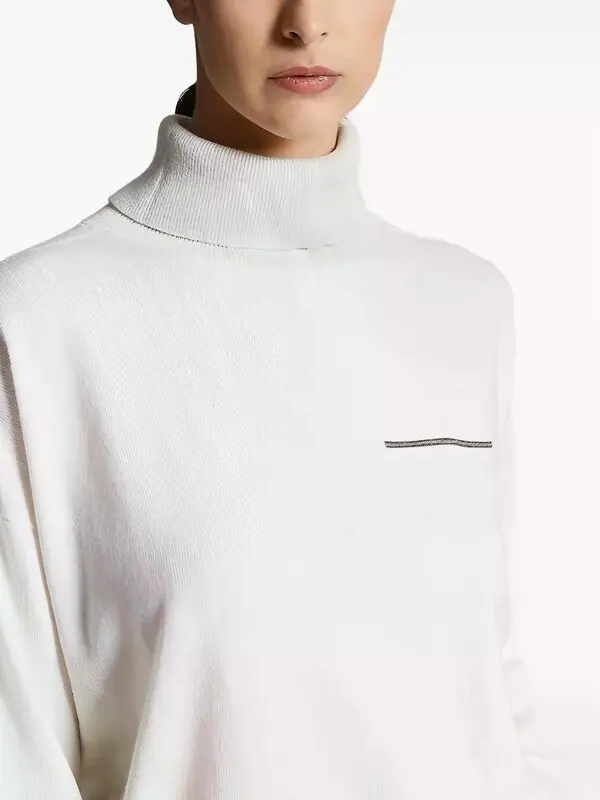 Peserico Mock Neck Sweater