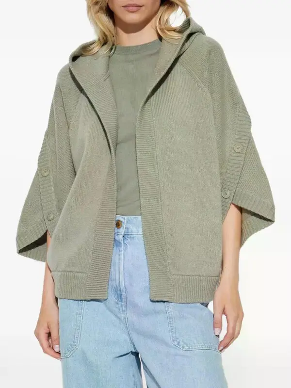 Max Mara Hooded Cardigan