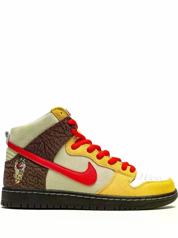 Nike Sb Dunk High Sneakers - Brown