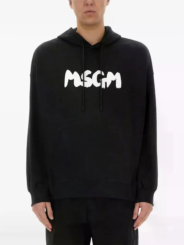 MSGM Logo-print Hoodie