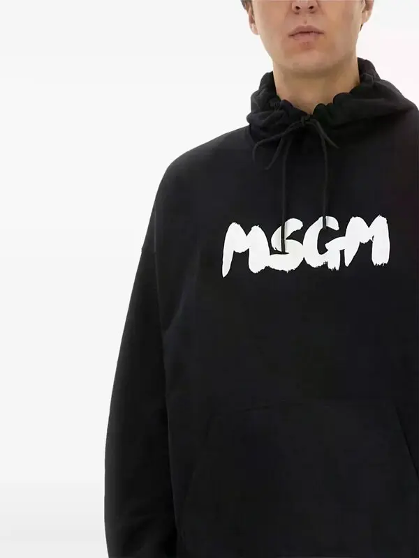 MSGM Logo-print Hoodie
