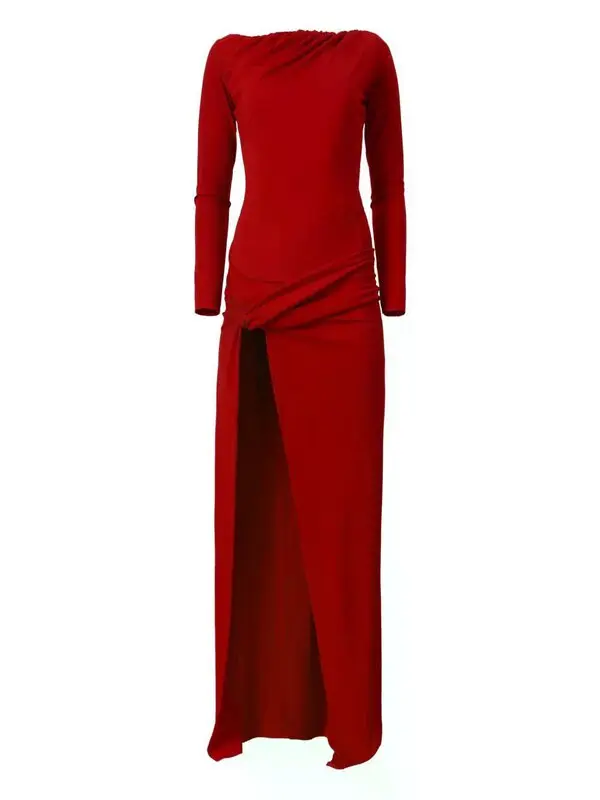 MOOS STUDIO Siren Ruched Gown