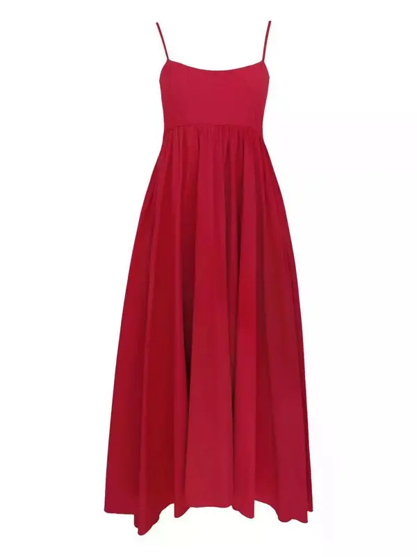 Azeeza Sleeveless Maxi Dress - Red