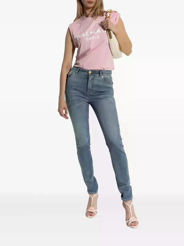 Balmain Whiskering-effect Jeans