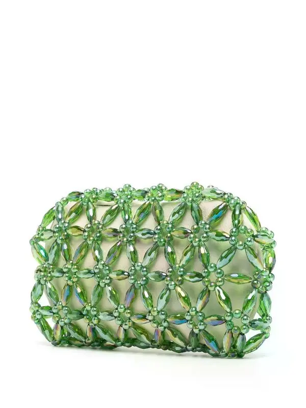 0711 TBILISI Bead-embellished Clutch