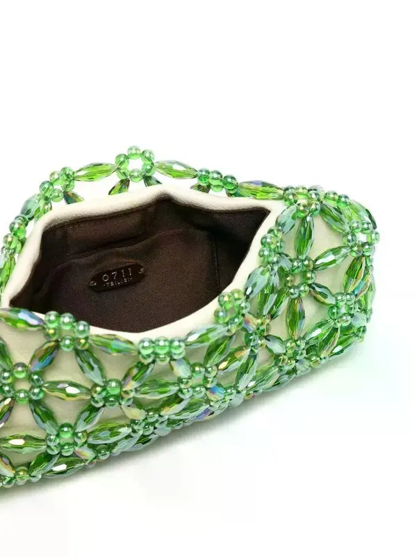 0711 TBILISI Bead-embellished Clutch