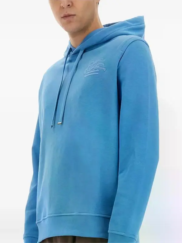 Etro Embroidered Logo Hoodie
